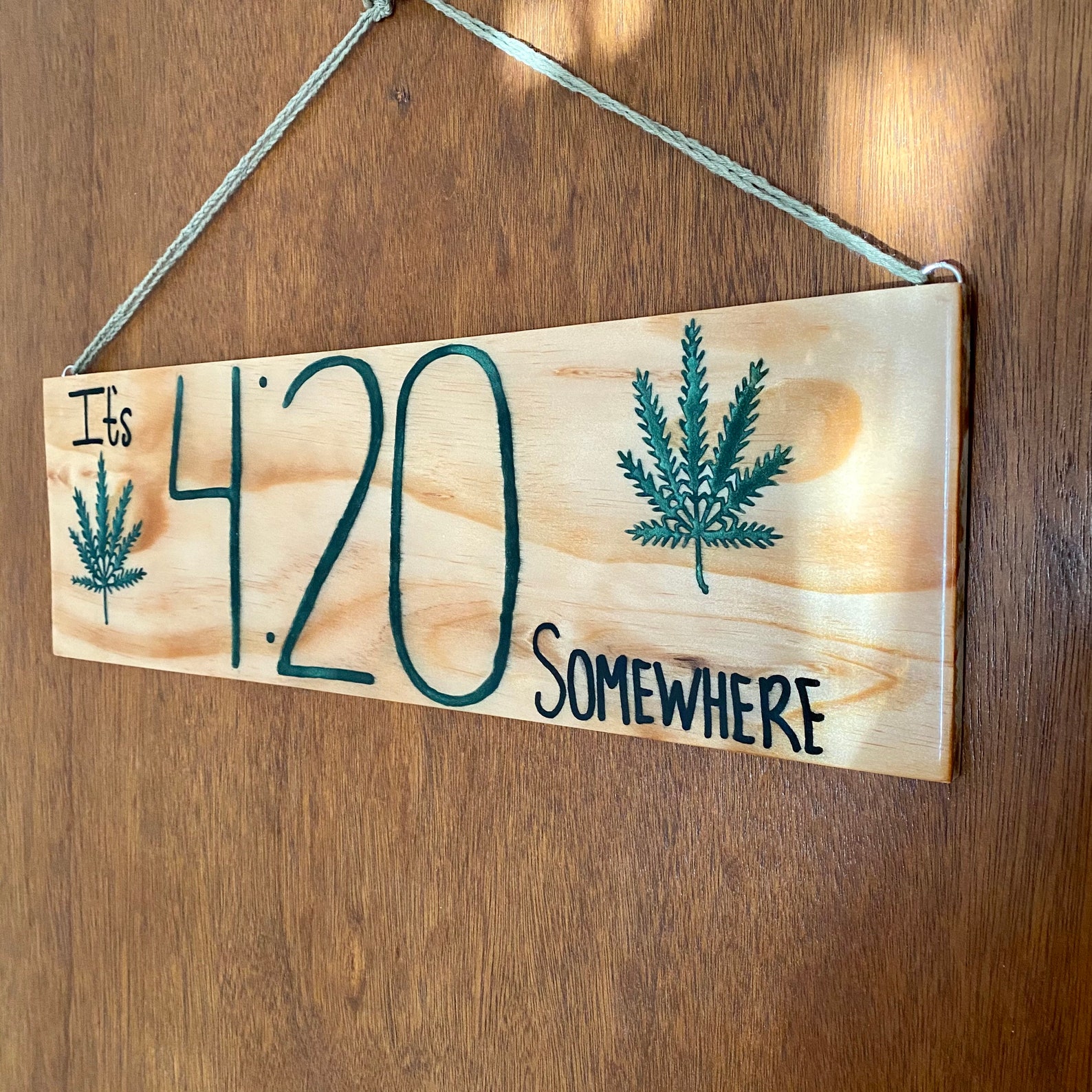 Its 420 Somewhere Wall Signs | Etsy