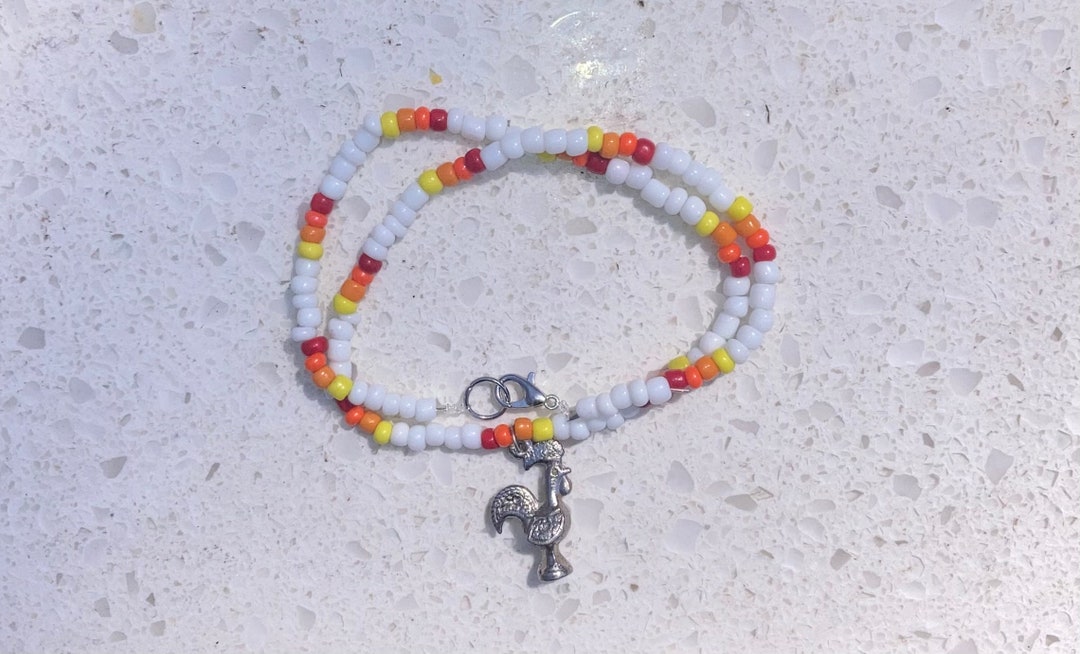 Beaded Chocked Necklace/ Chicken Necklace - Etsy