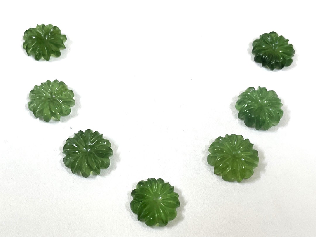 Rare Serpentine Flower Carved Layout Stone Grade Quality - Etsy