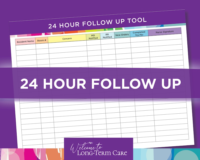 24 Hour Follow up Tool - Etsy
