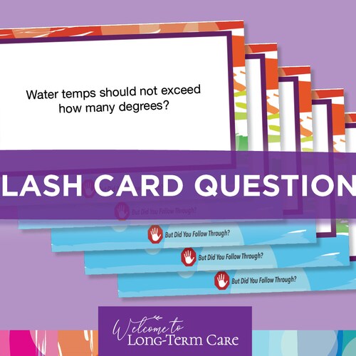 Nursing Flash Cards Director of Nursing - Etsy