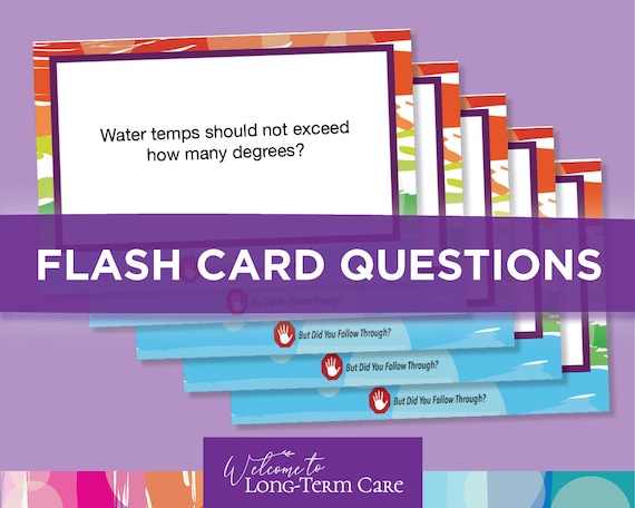 Nursing Flash Cards Director of Nursing - Etsy
