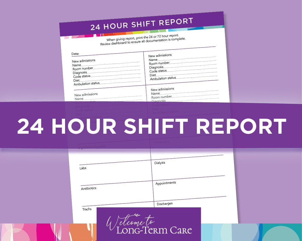 24 HR SHIFT Report - Etsy