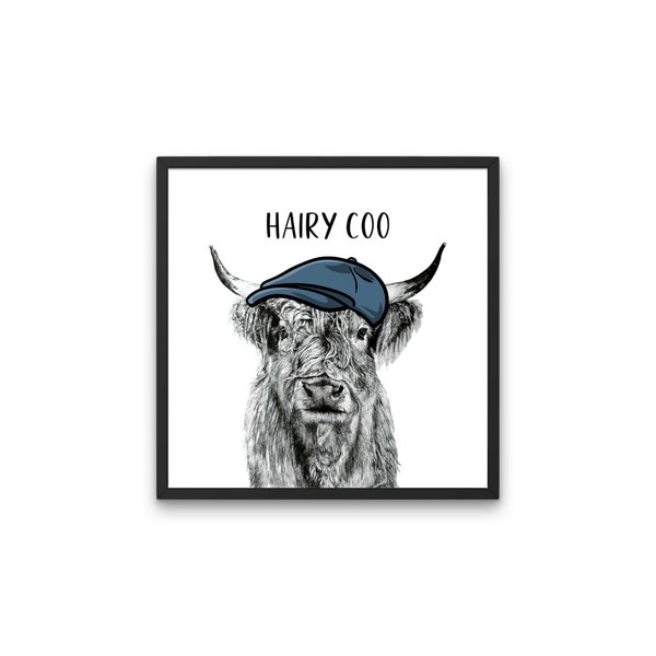 Hairy Coo Art - Etsy