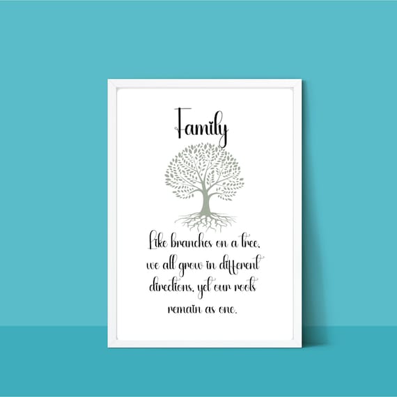 Family Tree Inspirational Quotes My Positive Outlooks | Family Is Like