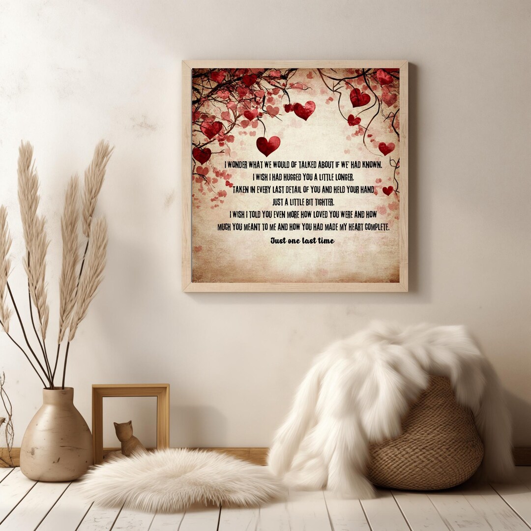 Grief Quote Print: Remembrance Memorial Art (digital Download) - Etsy