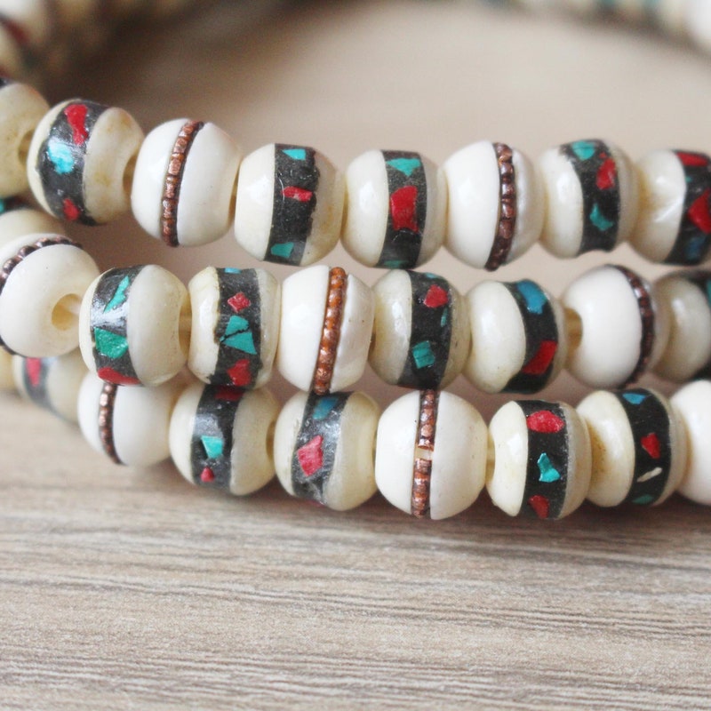 Inlaid Beads - Etsy