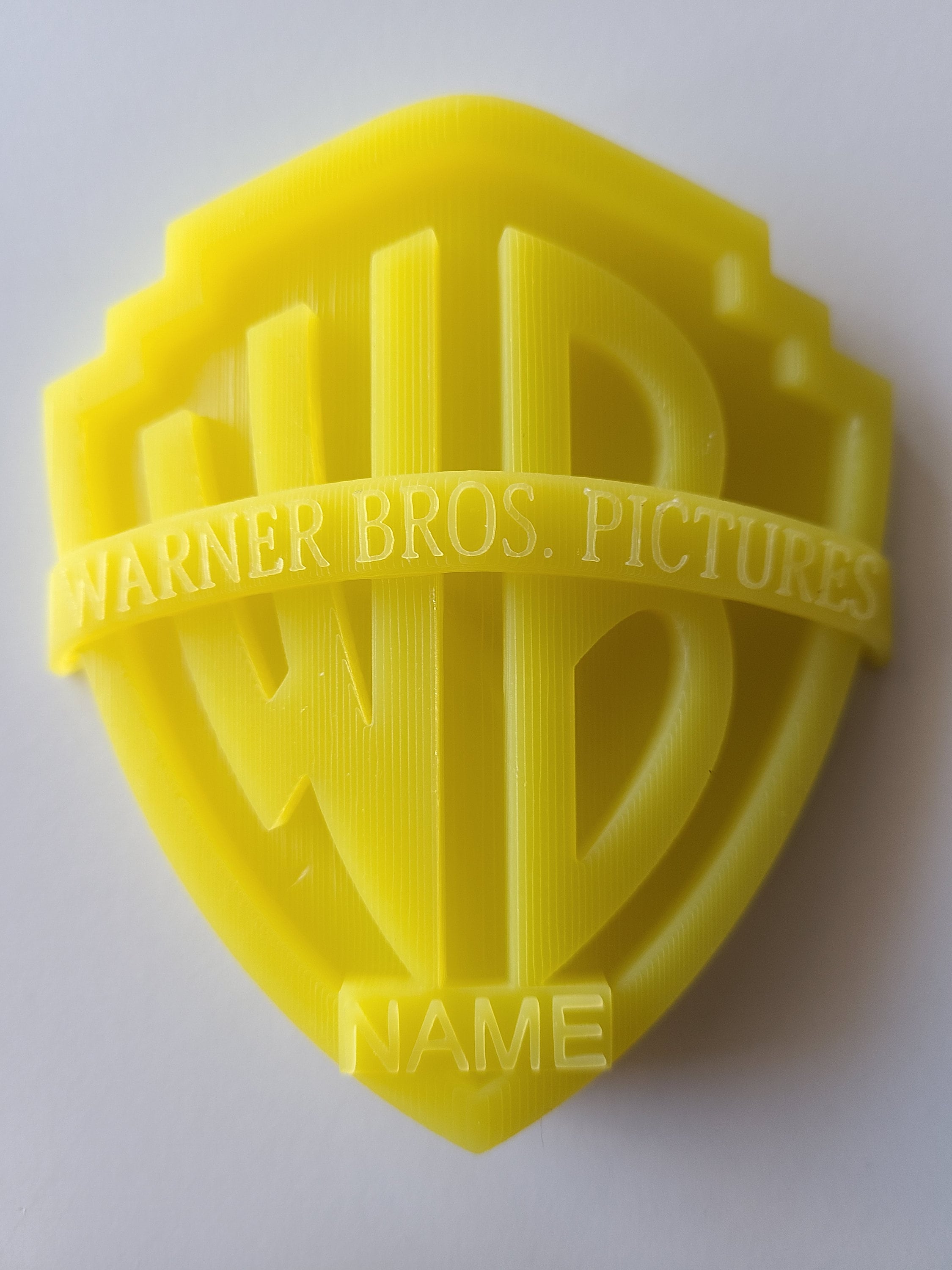Warner Bros Logo Warner Bros Television 3D Printed - Etsy Hong Kong
