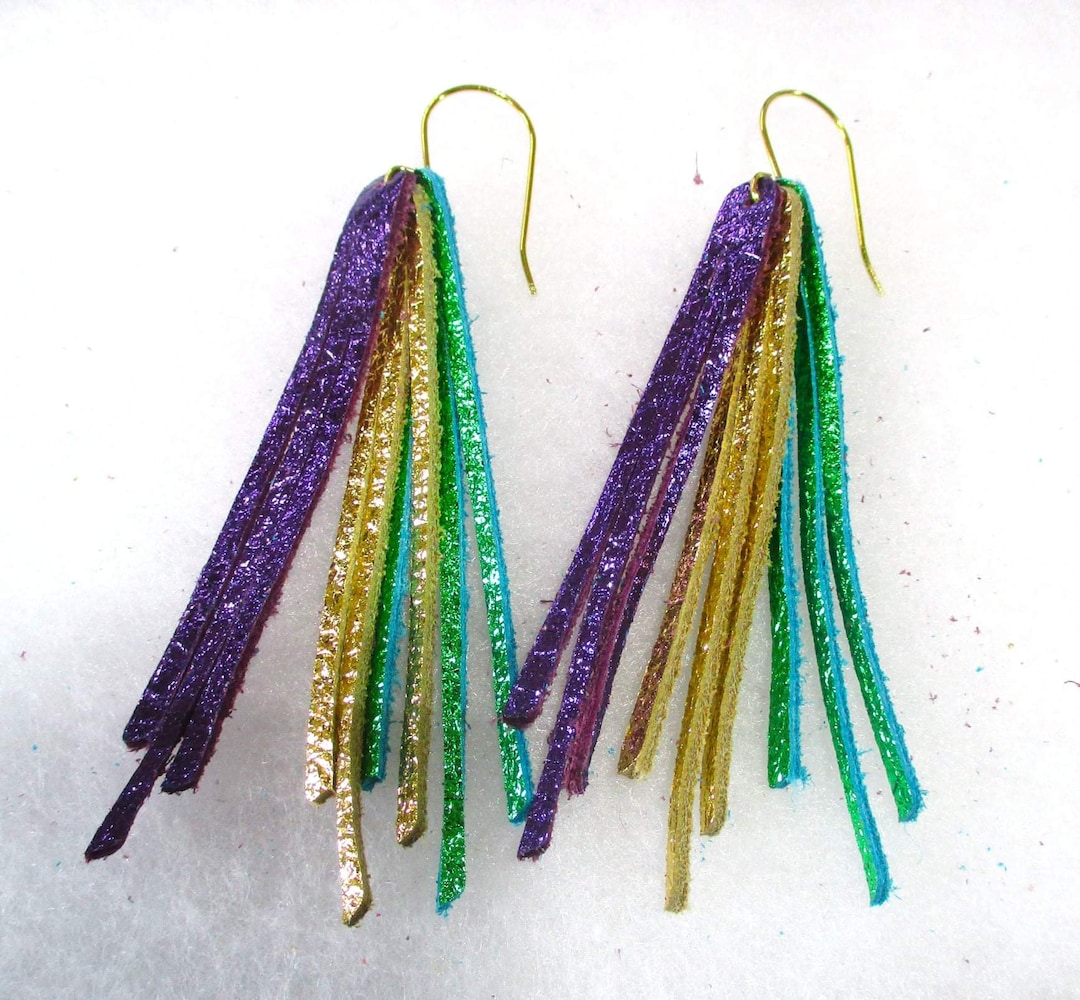 Triple Fringe for Mardi Gras - Etsy