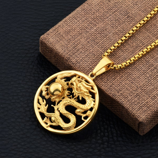 Dragon Medallion - Etsy
