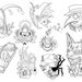 Halloween Tattoo Flash Procreate Stamps - Brush Bundle for iPad ...