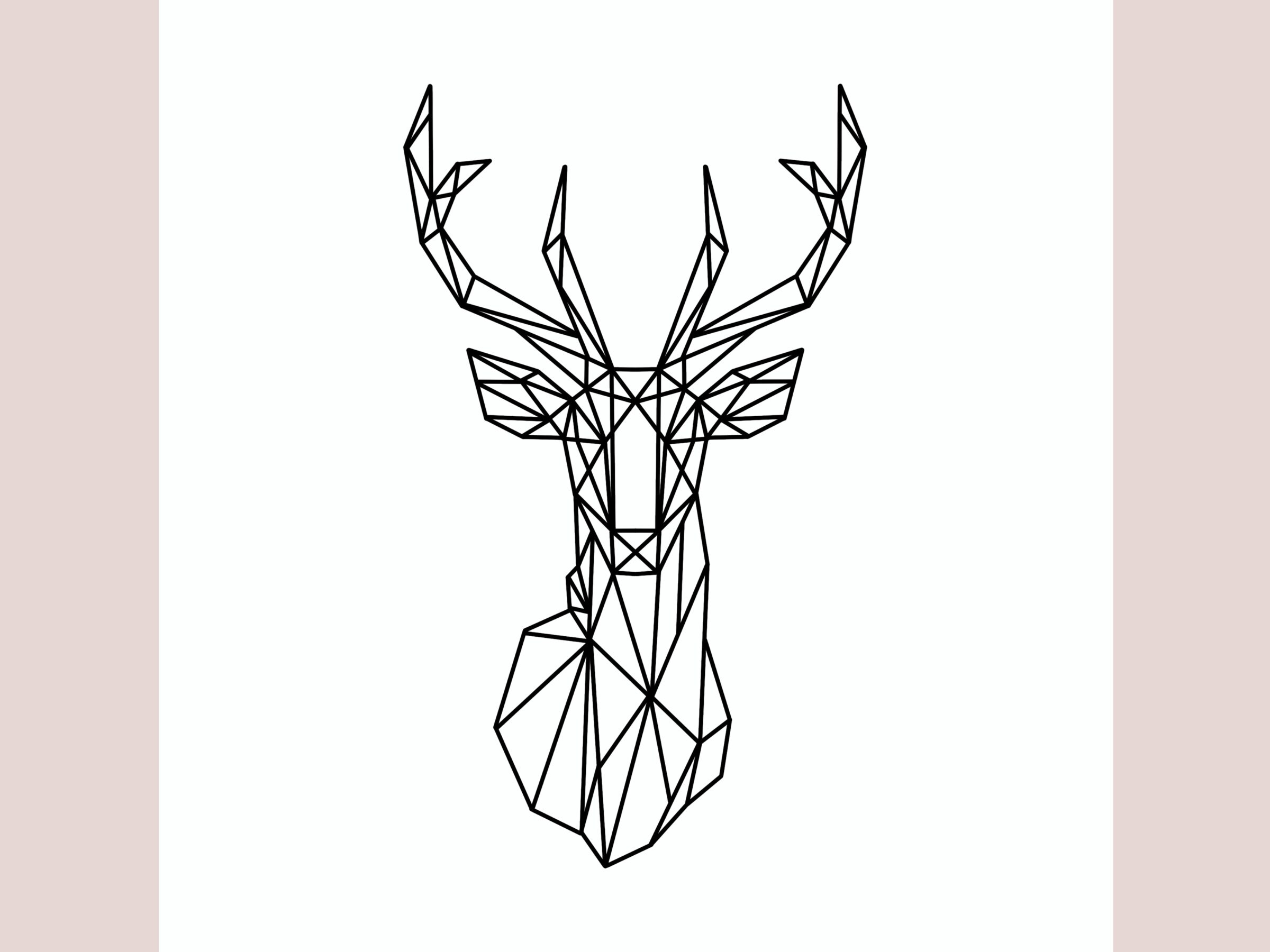 Geometric Animals PNG-SVG Digital Design Files for Tattoos - Etsy