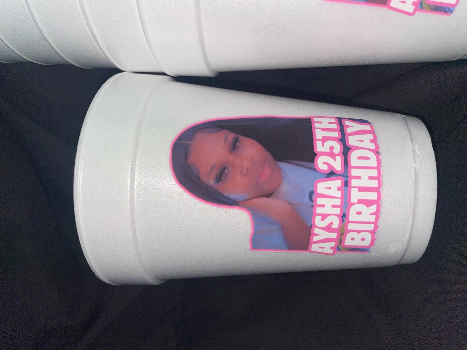 Personalized Styrofoam Cups, Custom Styrofoam Cups, Party Cups, Foam ...