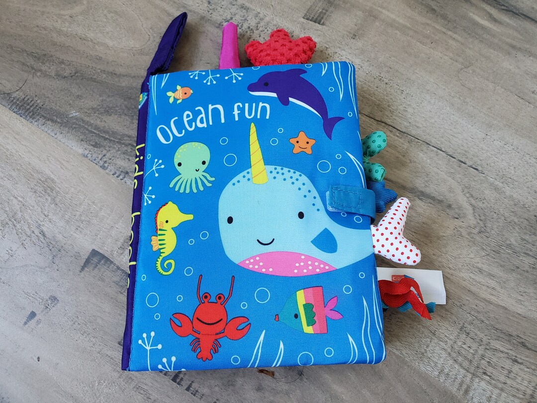 Cute Soft Cloth Animal Baby Books in 5 Styles - Etsy