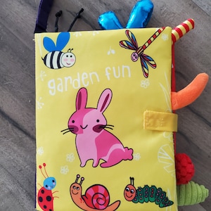 Cute Soft Cloth Animal Baby Books in 5 Styles - Etsy