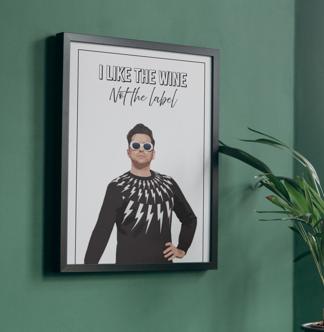 Schitts Creek David Rose Quote Print: Funny Wall Art - Etsy UK