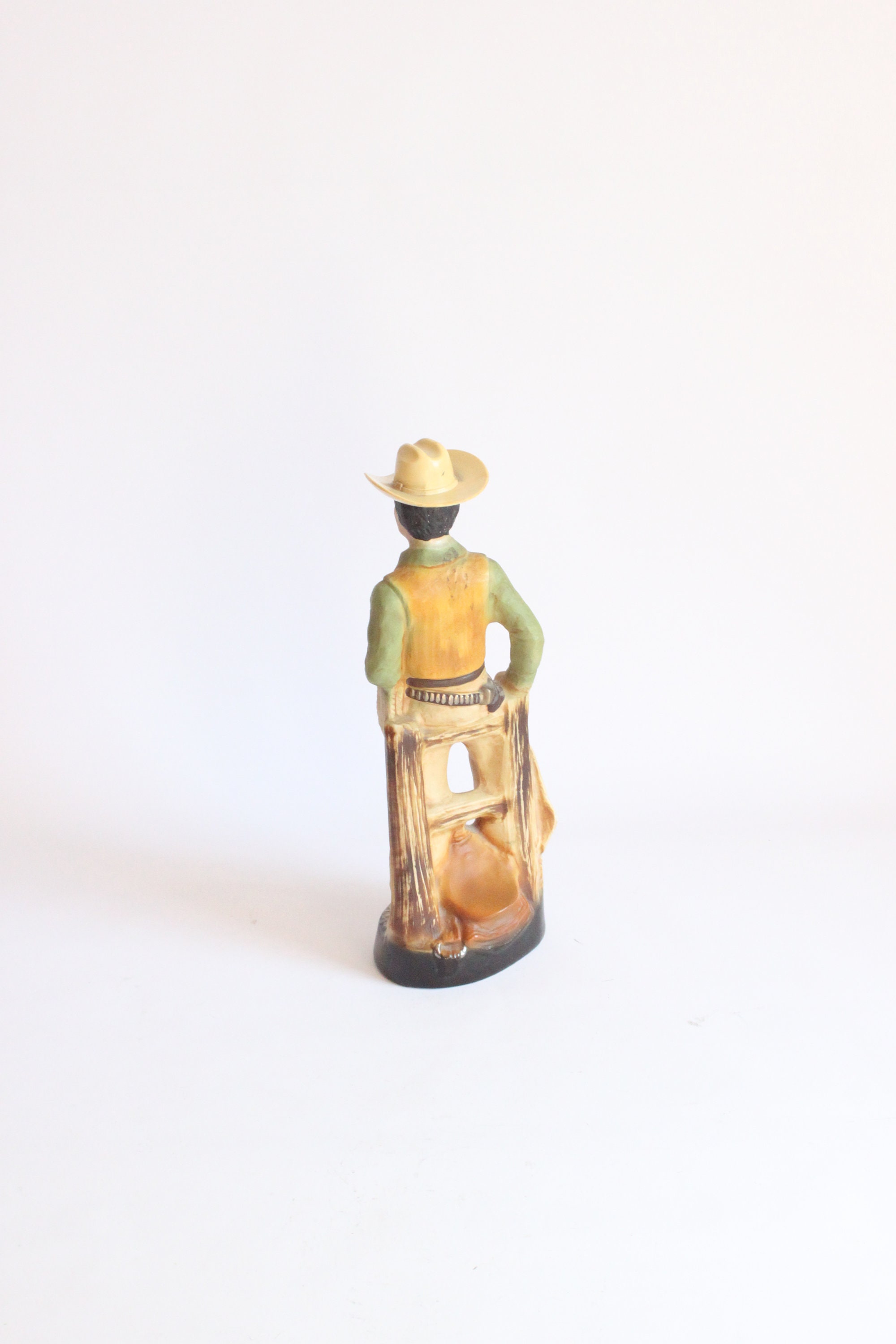 Jim Beam Cowboy Bottle Porcelain Advertising | James B Beam Regal China ...