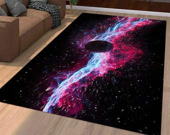 First Black Hole Rug - Etsy