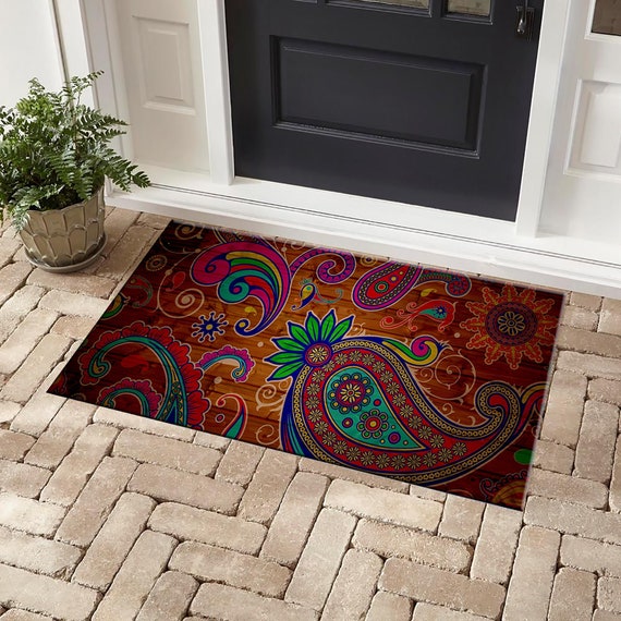 Colorful Welcome Mat