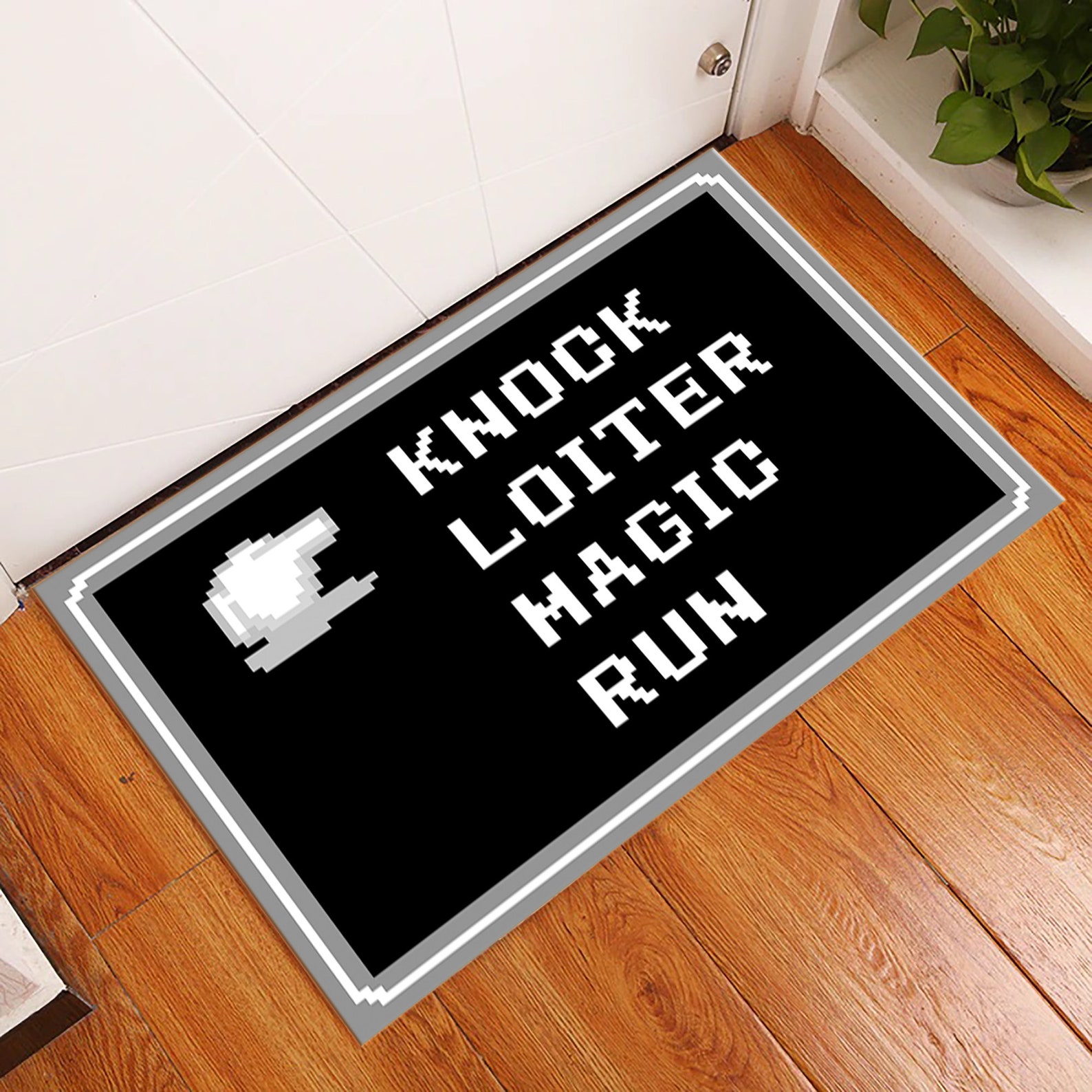 Doormat Retro RPG Menu Welcome Rug Indoor Mat Decorative - Etsy