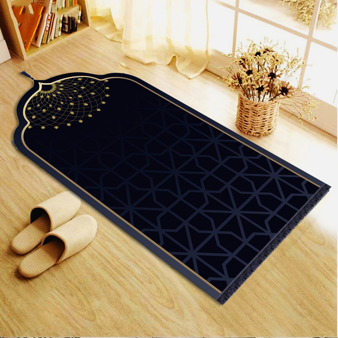 Luxury Muslim Prayer Rug Islamic Prayer Mat Sajada Shaped - Etsy Canada