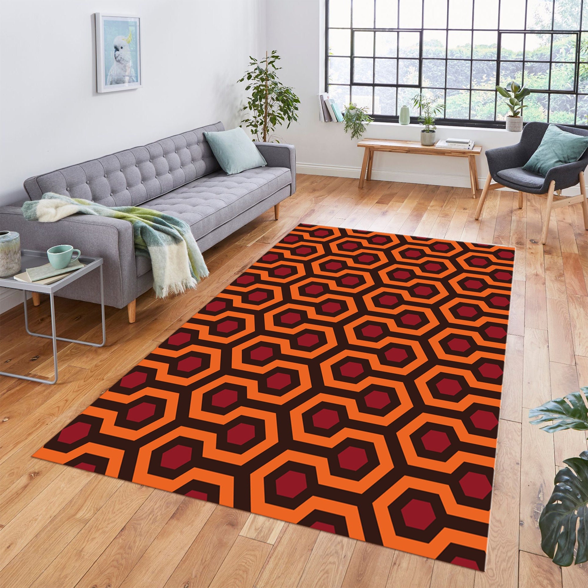 The Shining Overlook Hotel Carpet Area Rug the Shining Rug | Etsy