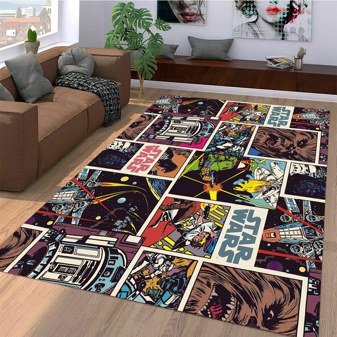 Star Wars Collage Star Wars Character Collage Home Decor - Etsy