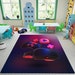 Gamer Room Decor Area Rug, Video Game Controller, Design Gamer Room ...