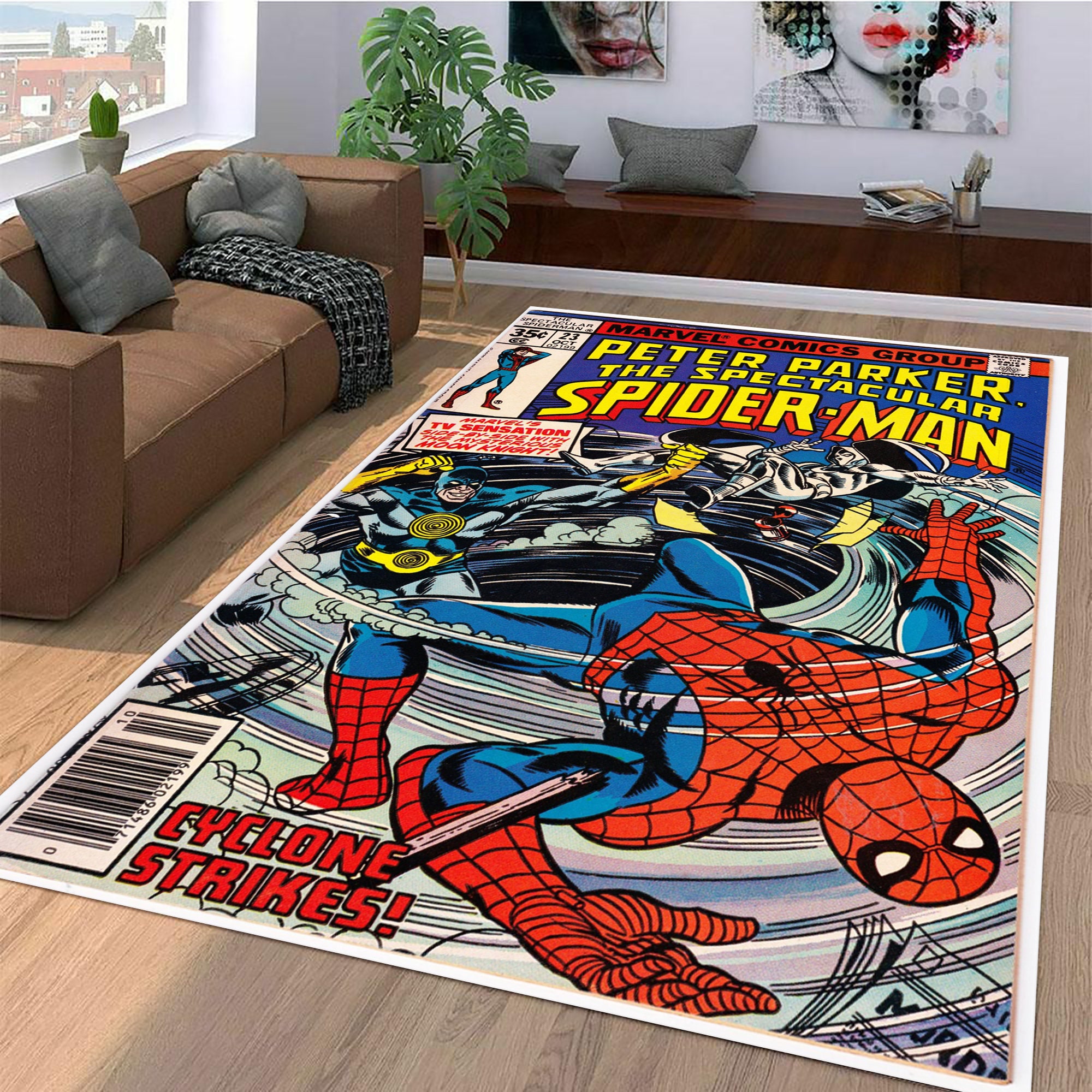 Spiderman Spider Man Legend Cartoon Rug Legend Comic Book - Etsy