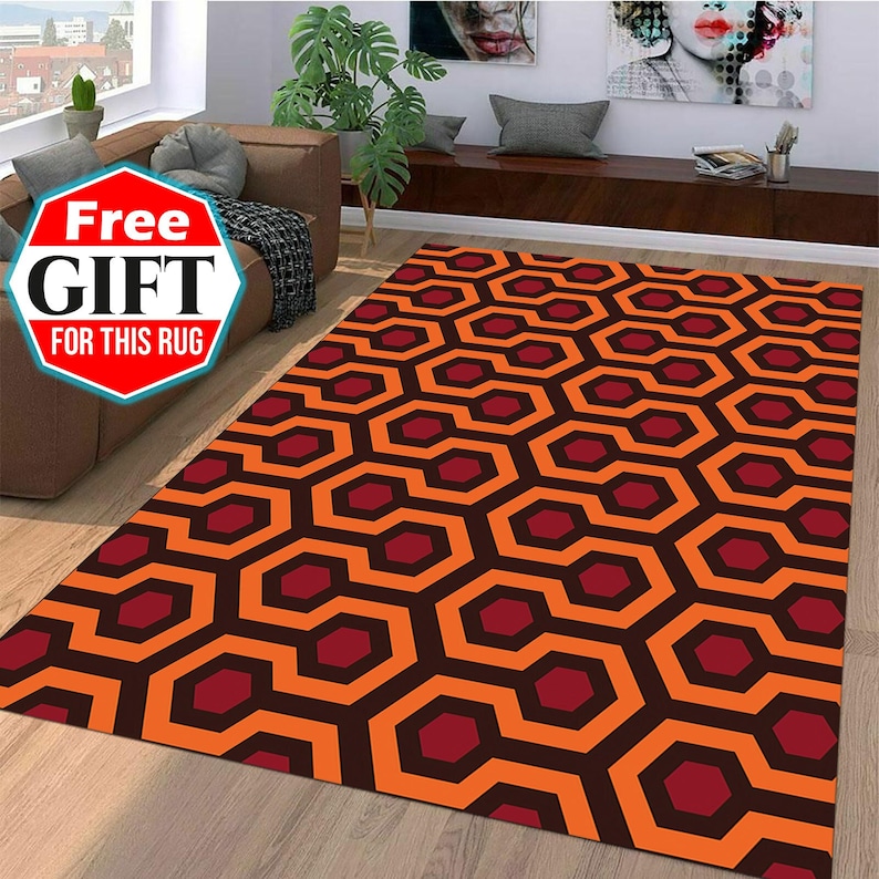 The Shining Overlook Hotel Carpet Area Rug the Shining Rug - Etsy India