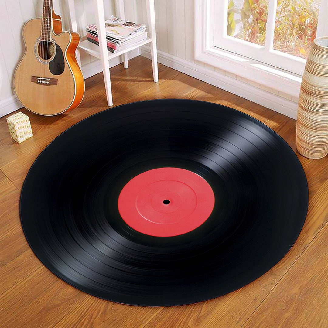 Circle Rugs, Round Modern Rugs, Record Round Rug, Popular Rugs,floor ...