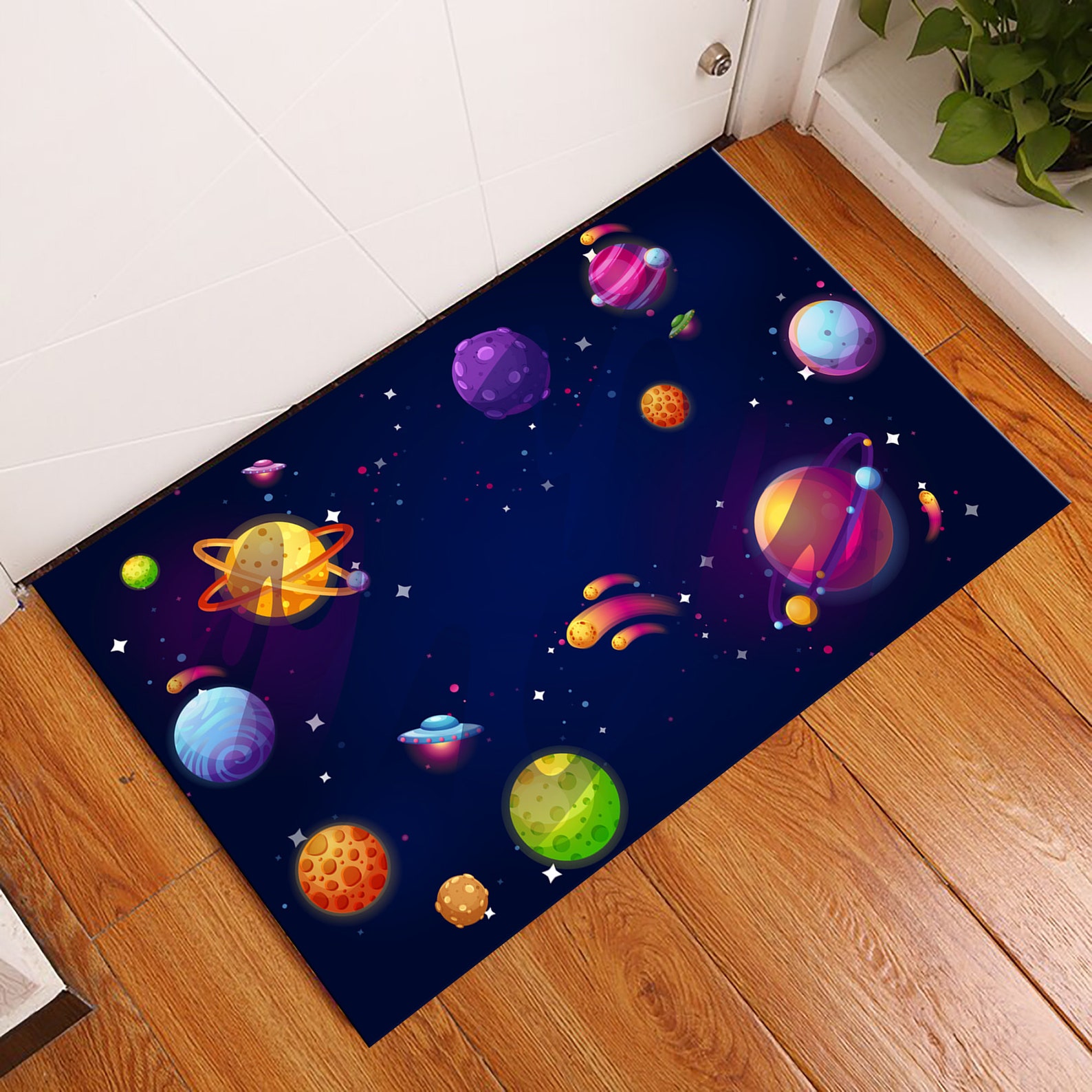 Comfortable Mat, Solar System, Planet, Indoor-outdoor Mat, Galaxy ...