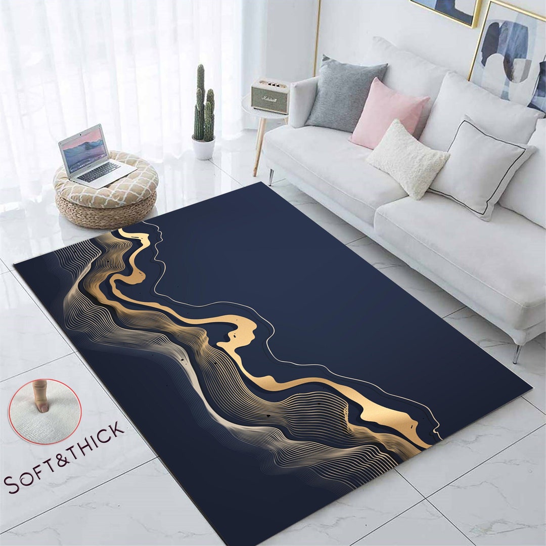 Anti-slip Rug, Abstract Carpet, Personalized Rug, Living Room Rug, Mat ...