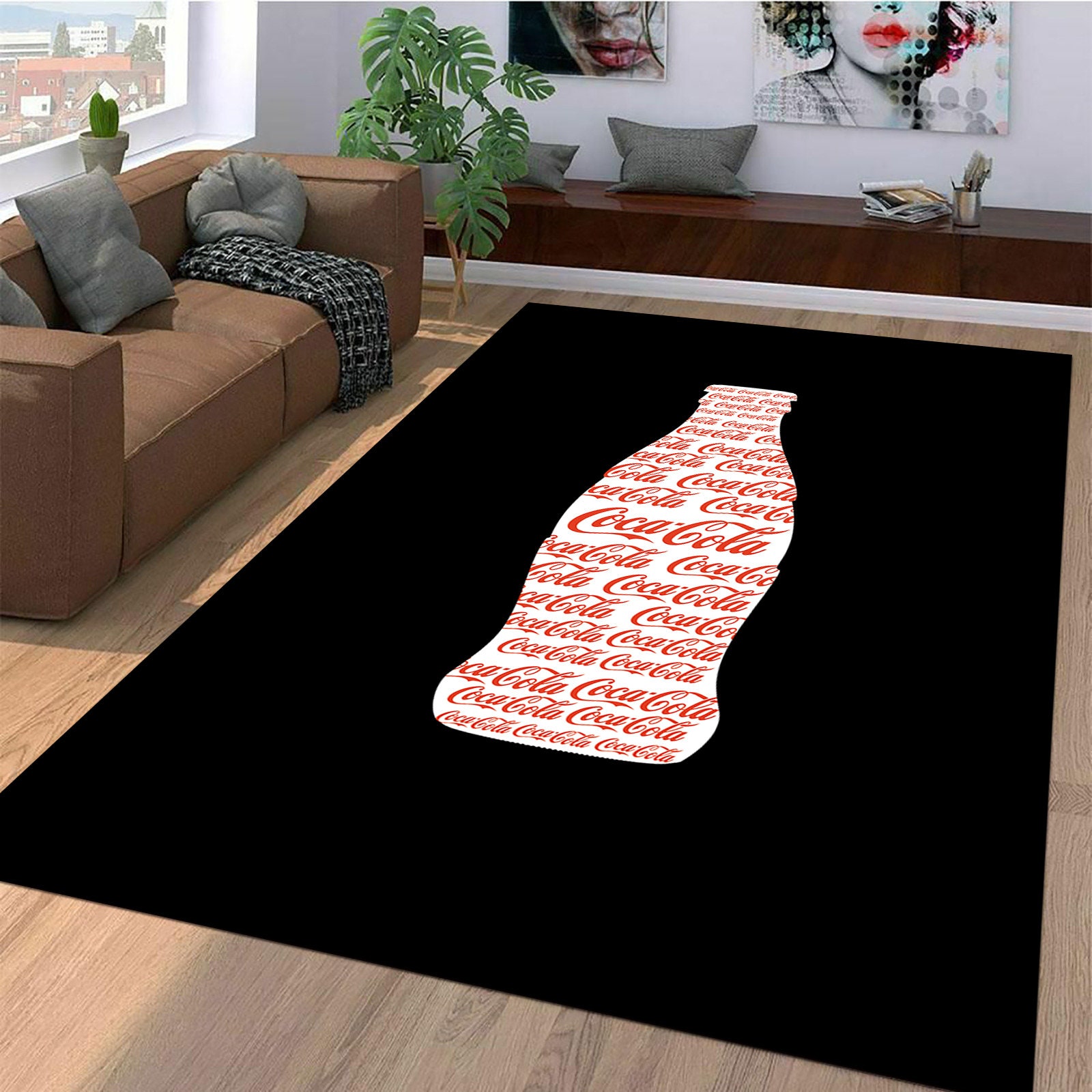 Coca Cola Rug, Coke Rug, Coca Cola Bottle, Area Rug, Market Rug, the ...