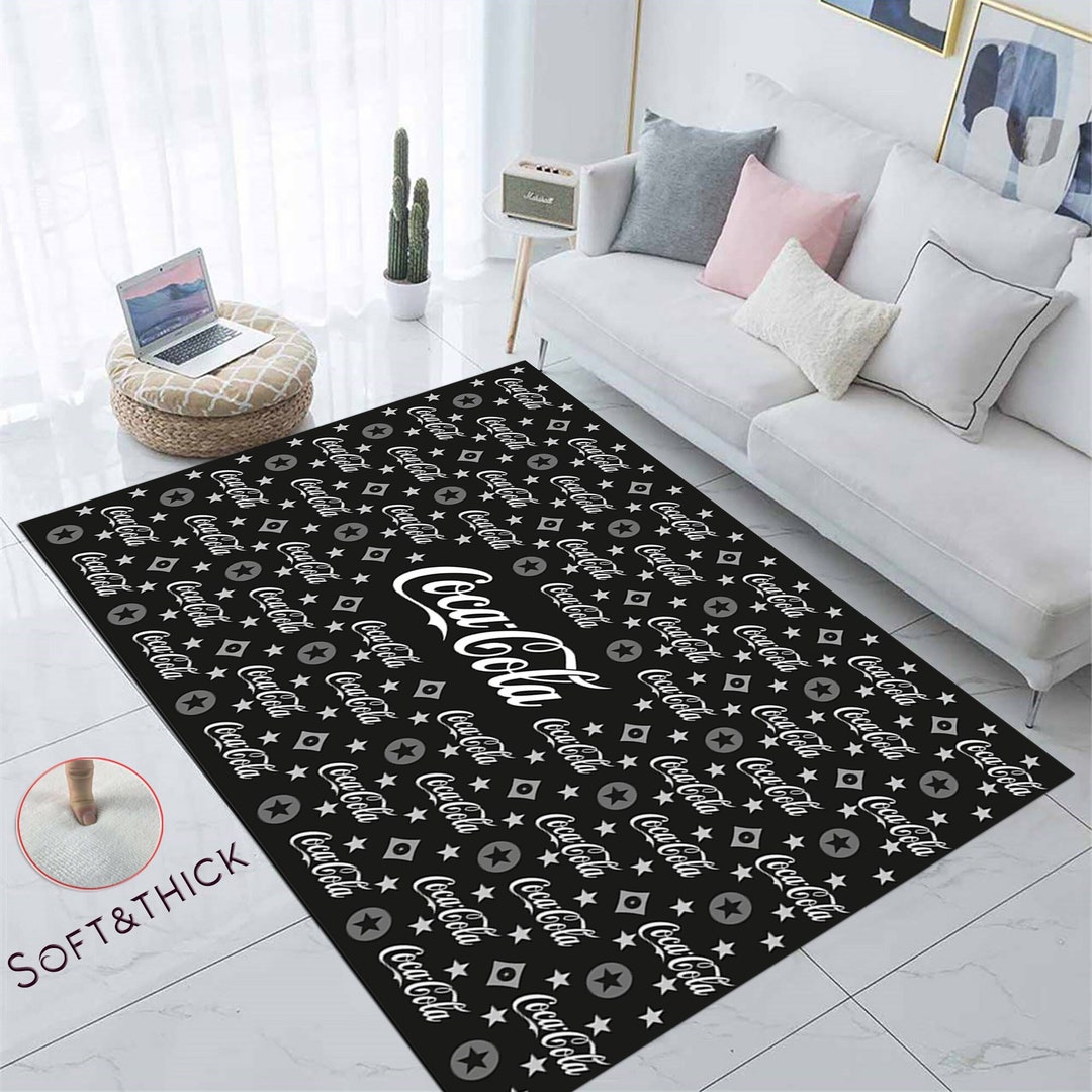 Coca Cola Rug,coke Rug,coca Cola Spread Pattern,area Rug,market Rug ...