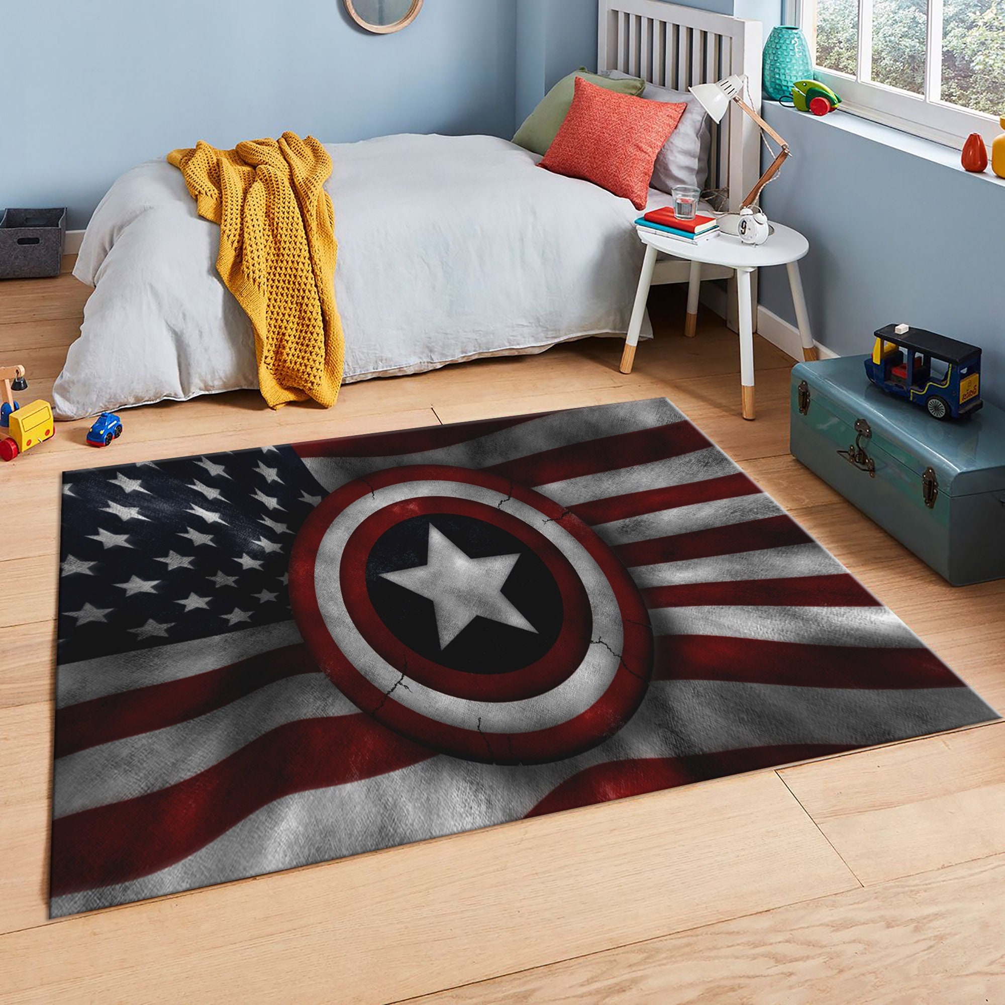 Captain America Rug