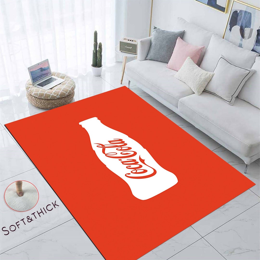 Coca Cola Rug, Coke Rug, Coca Cola Bottle, Area Rug, Market Rug, the ...