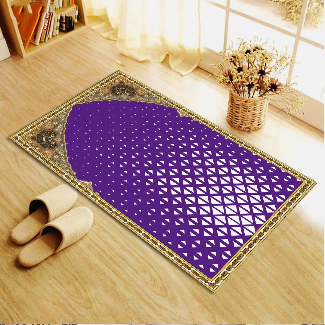 Prayer Rug, Aesthetic, Soft, Non-slip Base, Muslim, Turkish Prayer Rug ...