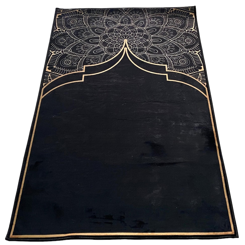 Personalized Prayer Rug: Modern Islamic Design, Muslim Gift - Etsy