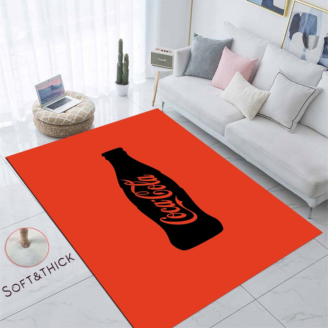 Coca Cola Rug, Coke Rug, Coca Cola Bottle, Area Rug, Market Rug, the ...
