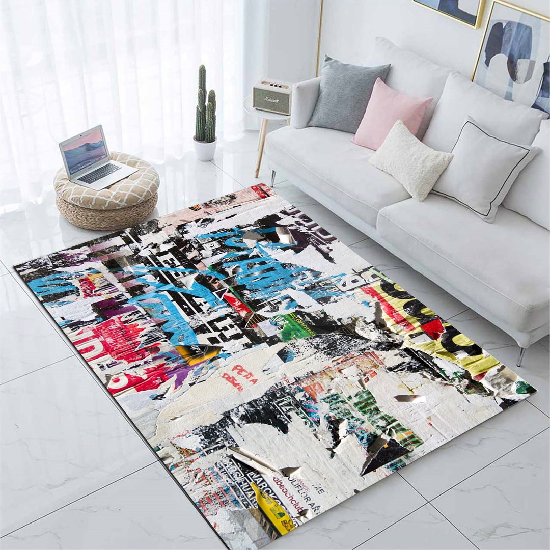 Torn Posters, Design, Street Style, Mixed Colors, Collage View ...
