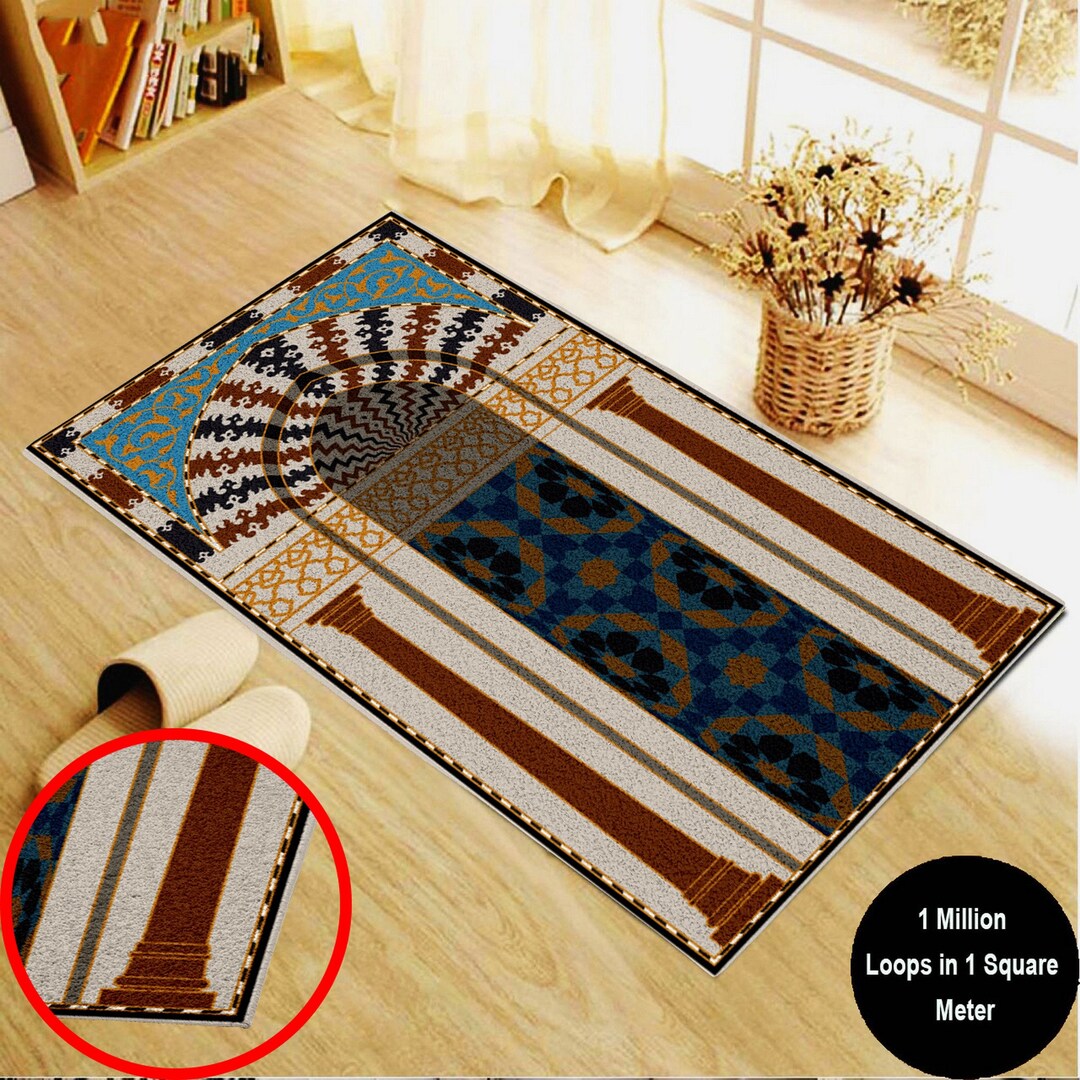 Prayer Rug,prayer Mat,1 Million Loop Woven,personnalisable,prayer Rug ...