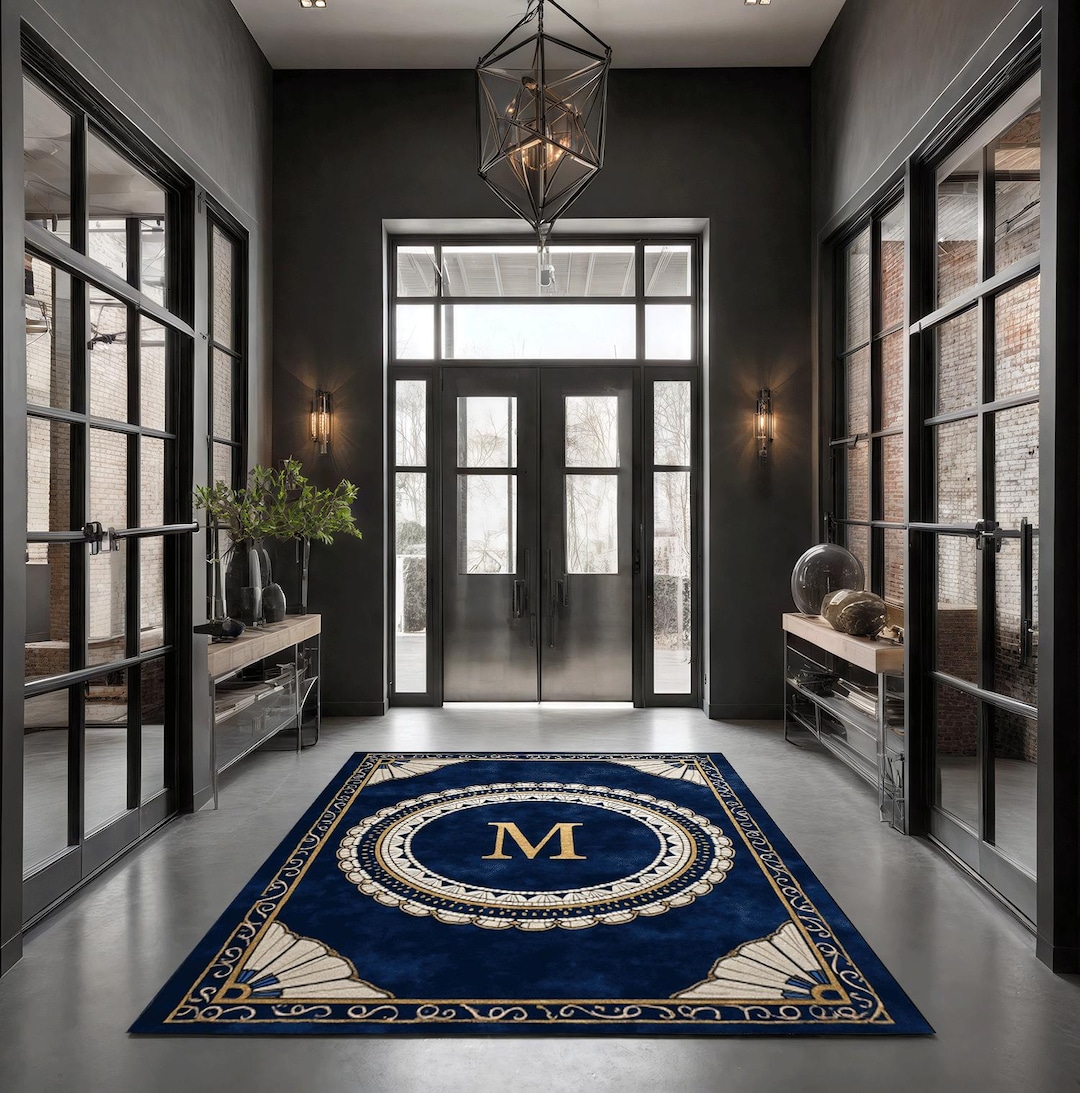 Personalized Entryway Rug, Entrance Rug for Inside House,family Name ...