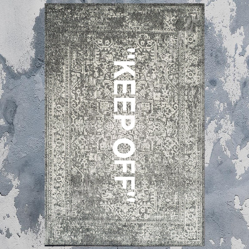Keep Off Keep Keepoff Keep off Rug Home Decorative Rug - Etsy