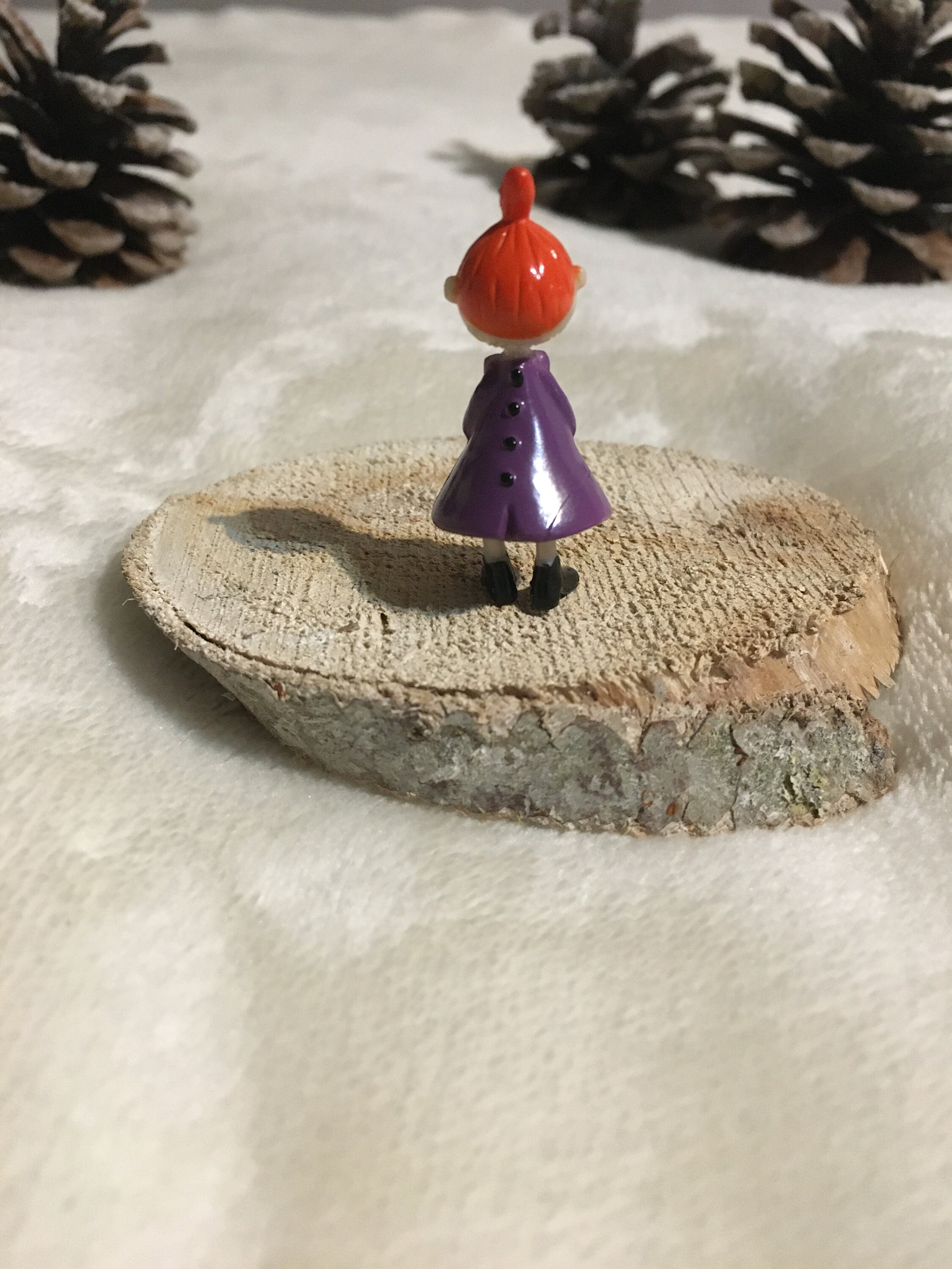 Collectibles Mymble collectable Moomin figurine with white and purple ...