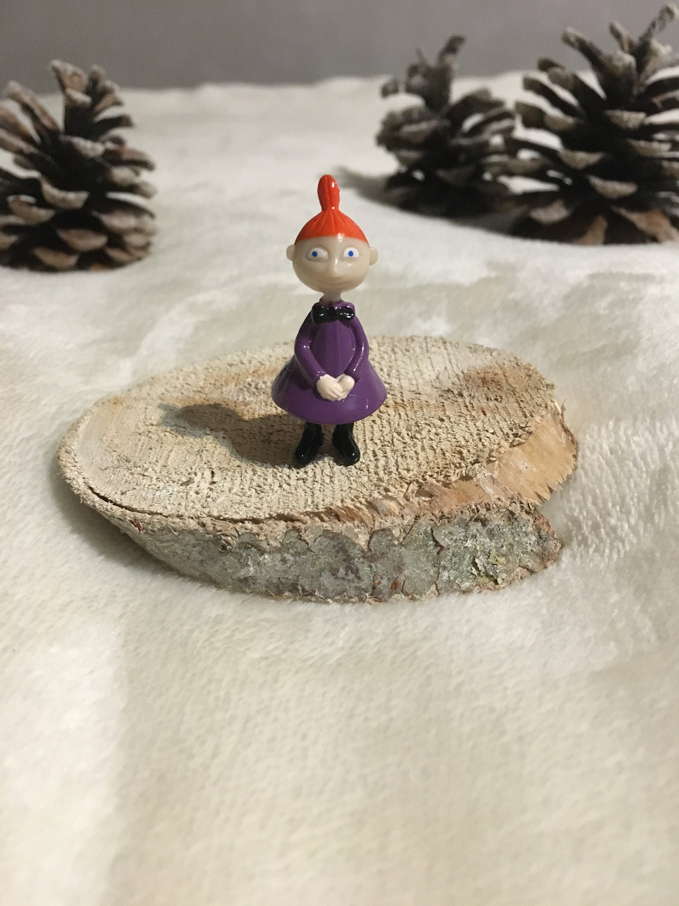 Collectibles Mymble collectable Moomin figurine with white and purple ...