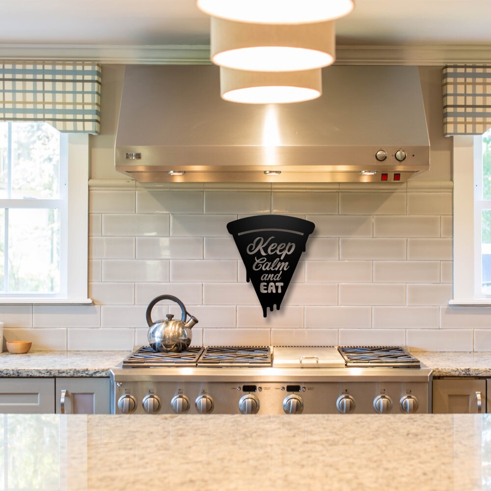 Keep Calm and Eat Metal CNC Metal Wall Decor Metal Wall - Etsy