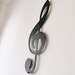 Treble Clef Metal CNC Metal Wall Decor Metal Wall Art - Etsy