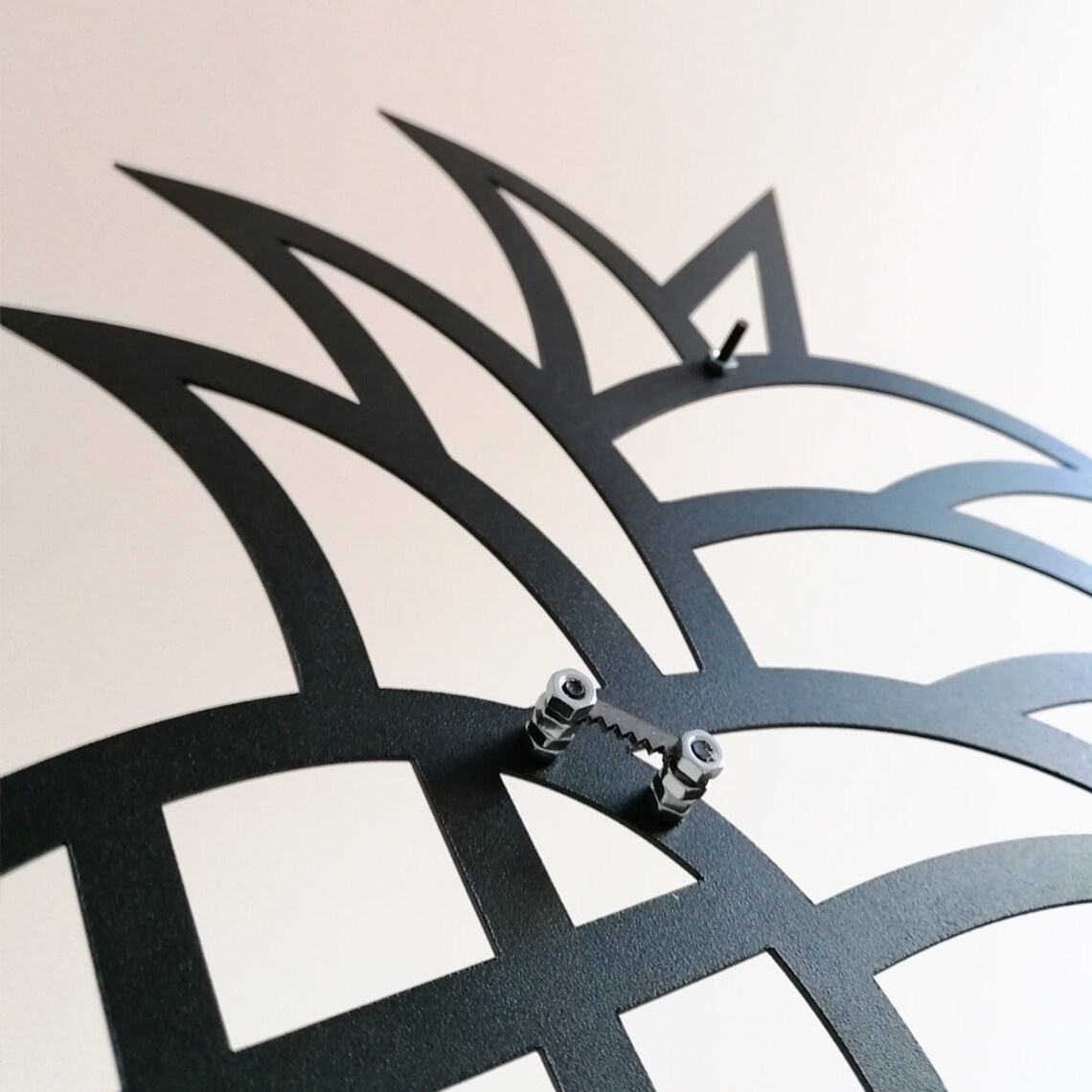 Metal Wall Decor PINEAPPLE Metal Wall Art Metal Decor Metal - Etsy