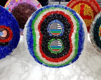 Double Flag Display - Etsy